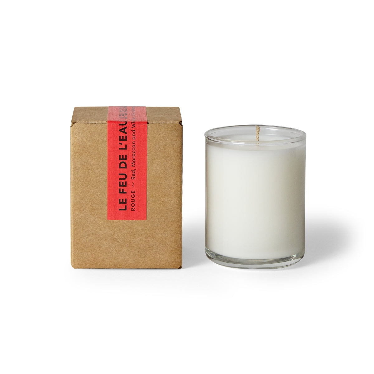 Rouge Glass Votive Candle – American Rag Cie